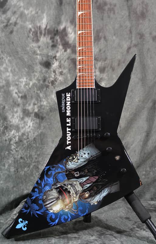 Dean Megadeth Dave Mustaine Signature Zero a Tout Le Monde Graphics Ex ...